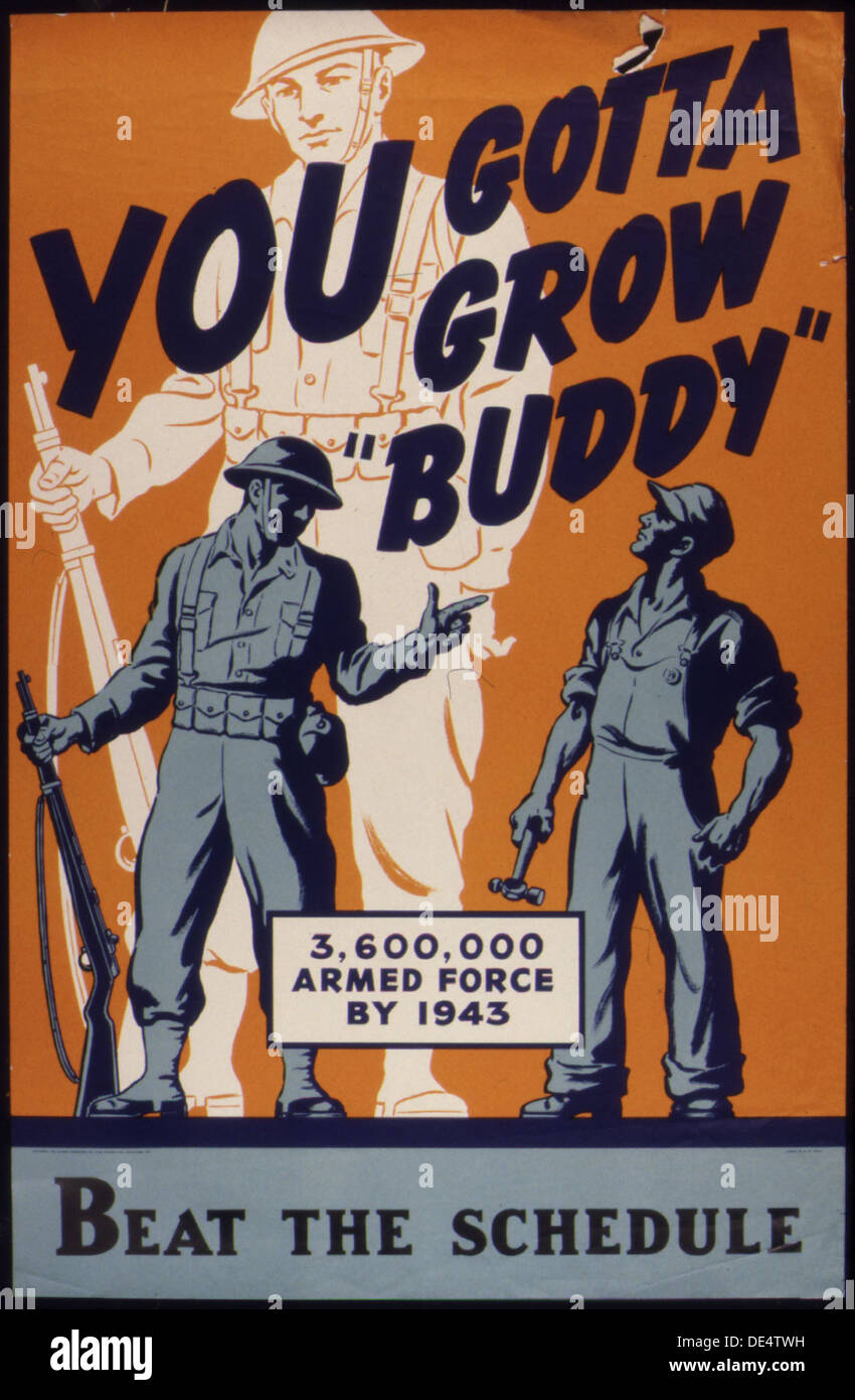 This World War II-era American propaganda poster encourages rapid ...
