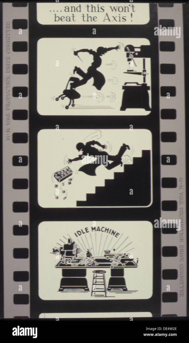 This World War II propaganda poster illustrates that certain actions or ...