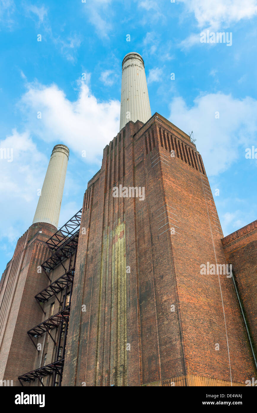 Abandoned Battersea Power Station, London, UK Stock Photo - Alamy