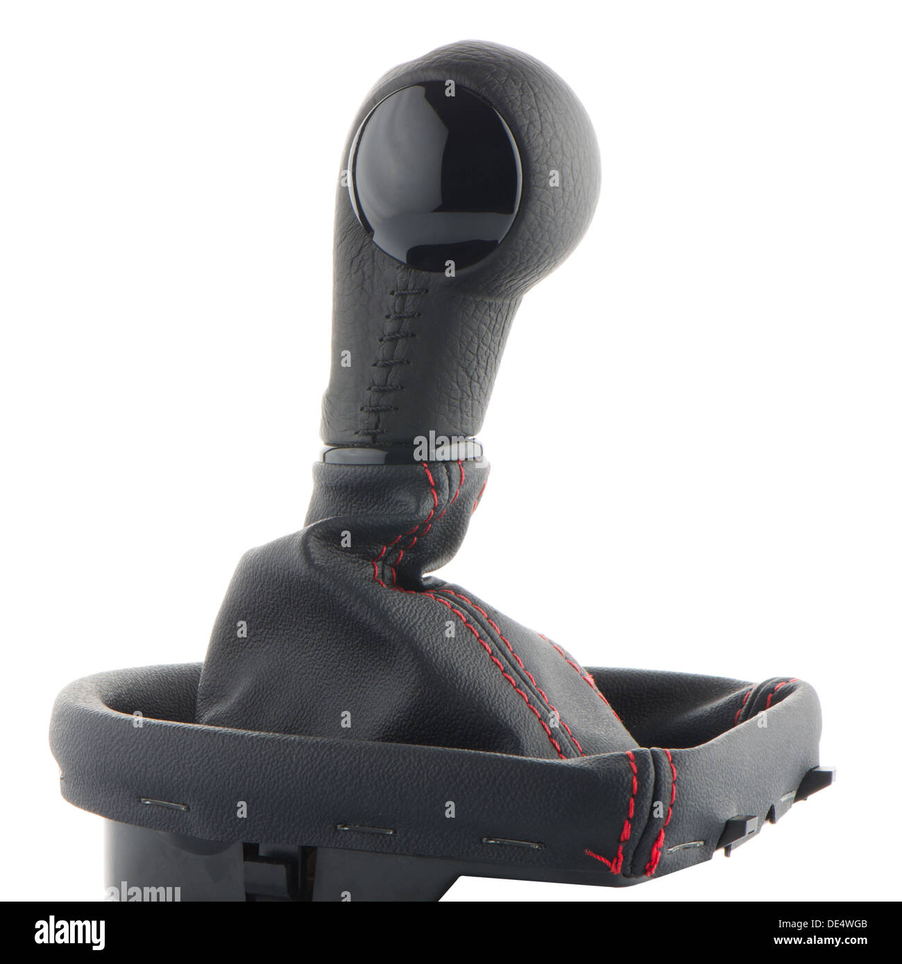 Car gear stick isolated on white background Stock Photo - Alamy