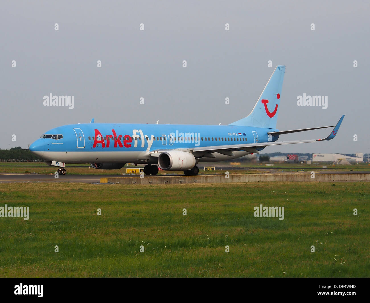 The PH-TFA ArkeFly Boeing 737-8K5(WL), a part of ArkeFly’s fleet, is a ...