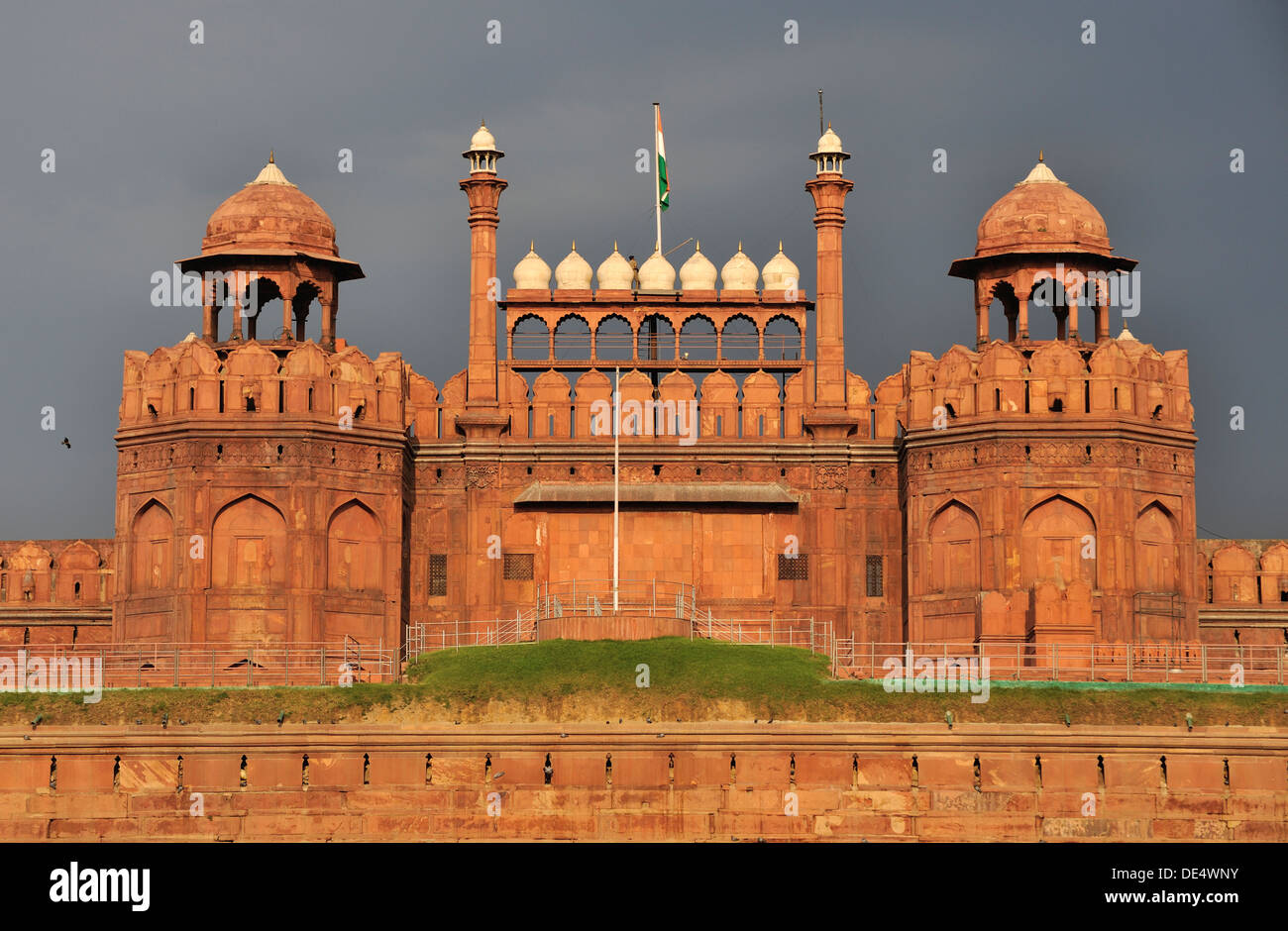 Red Fort, Old Delhi, India Stock Photo - Alamy