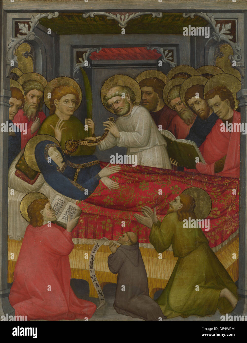 The Death of the Virgin, c.1425. Artist: Tyrolese (active 1420-1430 ...