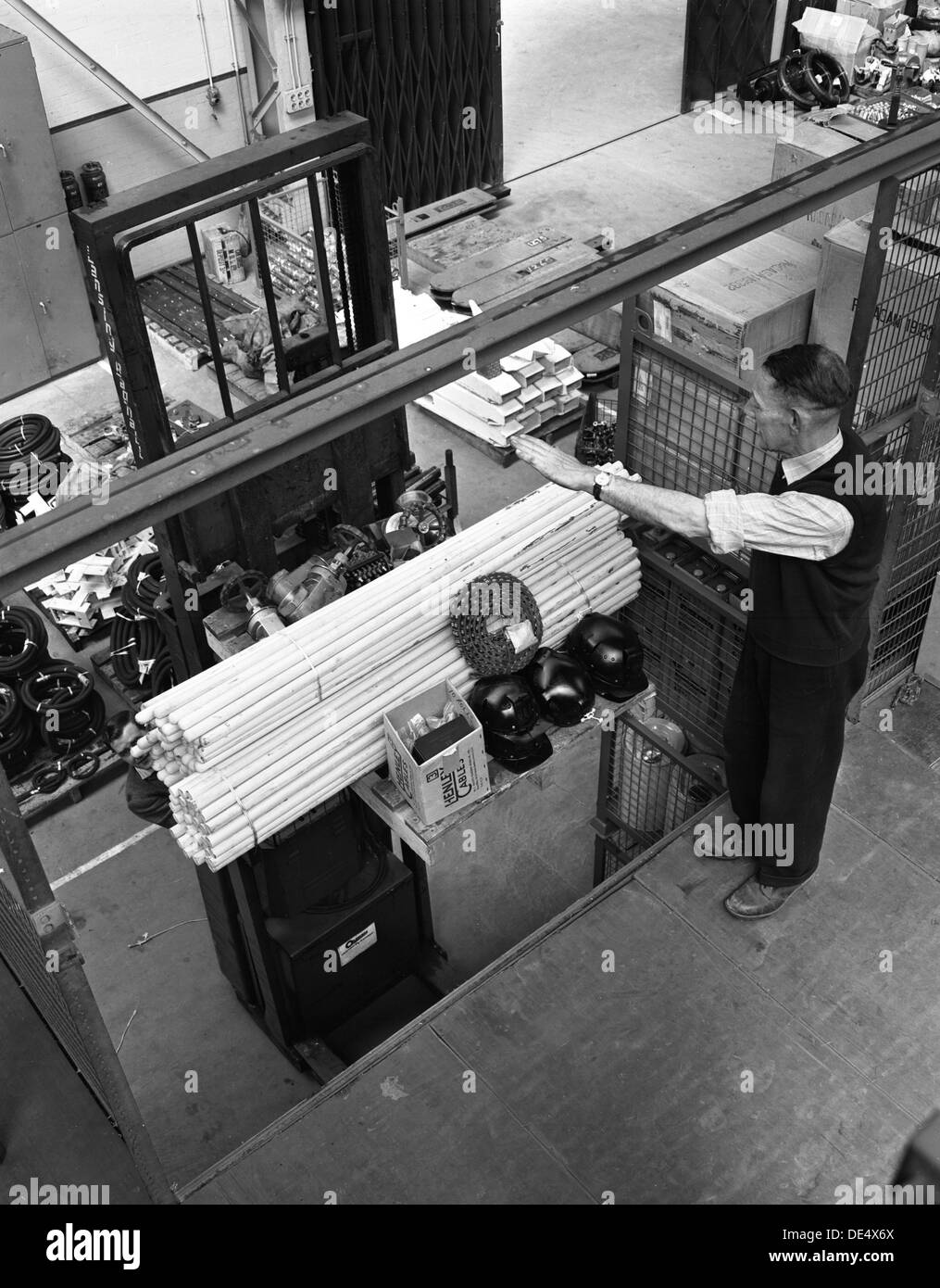 Warehouse interior 1960s hi-res stock photography and images - Alamy