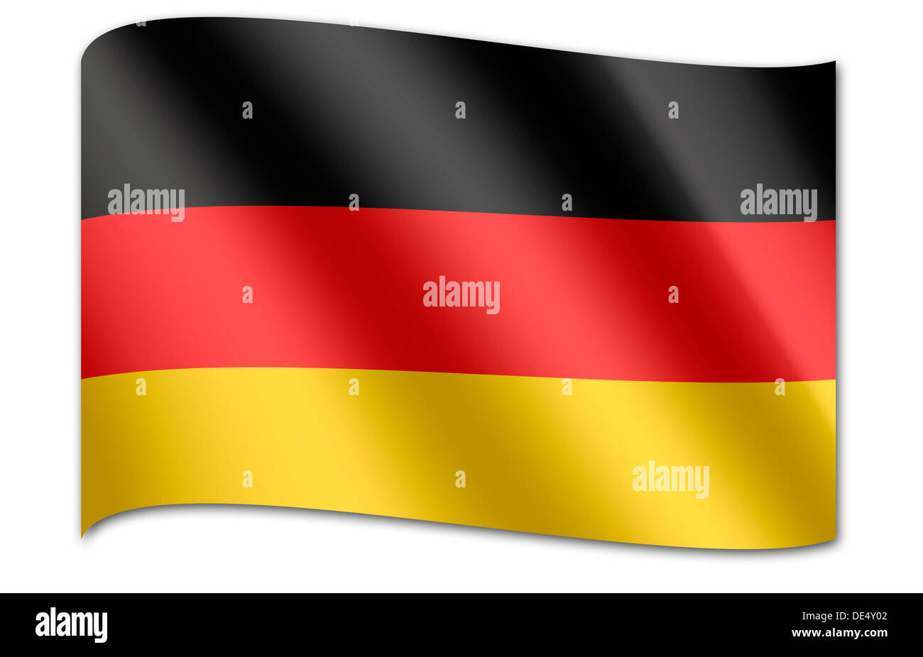 Flag graphics germany Cut Out Stock Images & Pictures - Alamy
