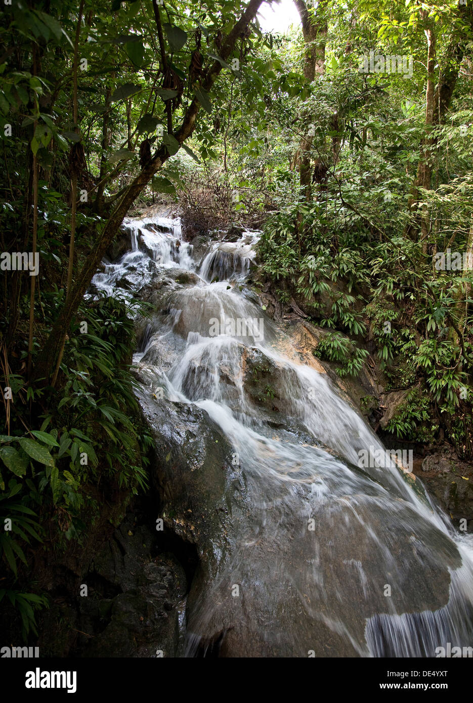 Las Escobas Waterfalls, Guatemala - December, 2010 Stock Photo - Alamy