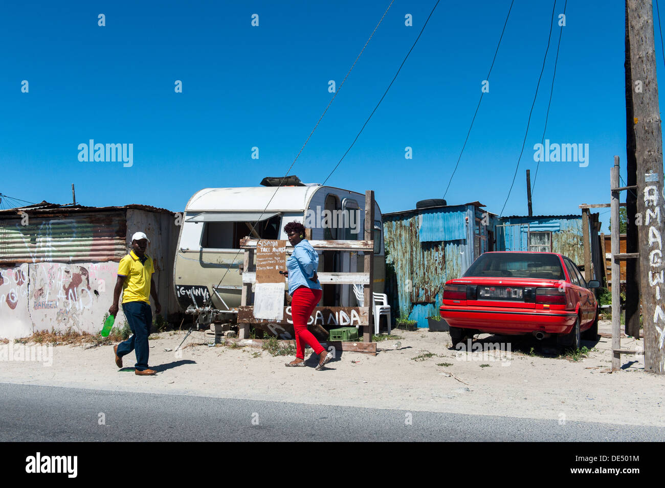 Poverty in africa street hi-res stock photography and images - Alamy