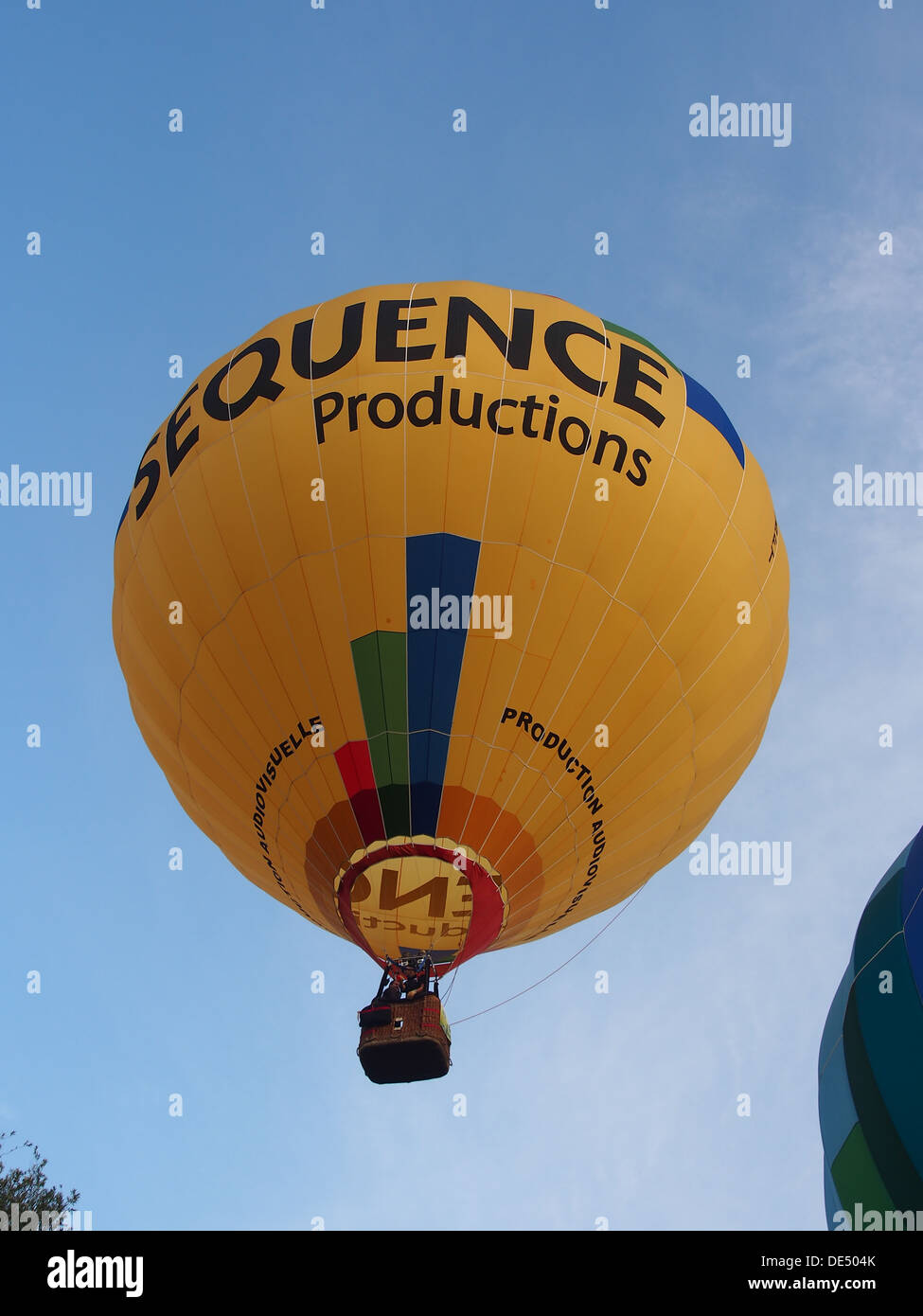 The F-GPFT hot air balloon takes off in Metz, France, showcasing the ...