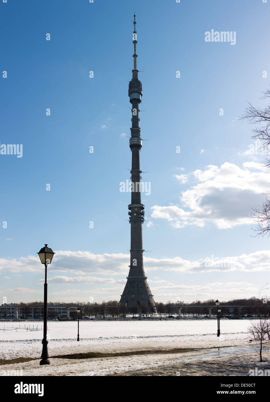 Ostankino tower hi-res stock photography and images - Alamy