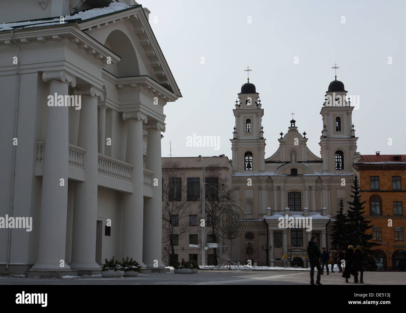Old city hall building, capital Stock Photo - Alamy