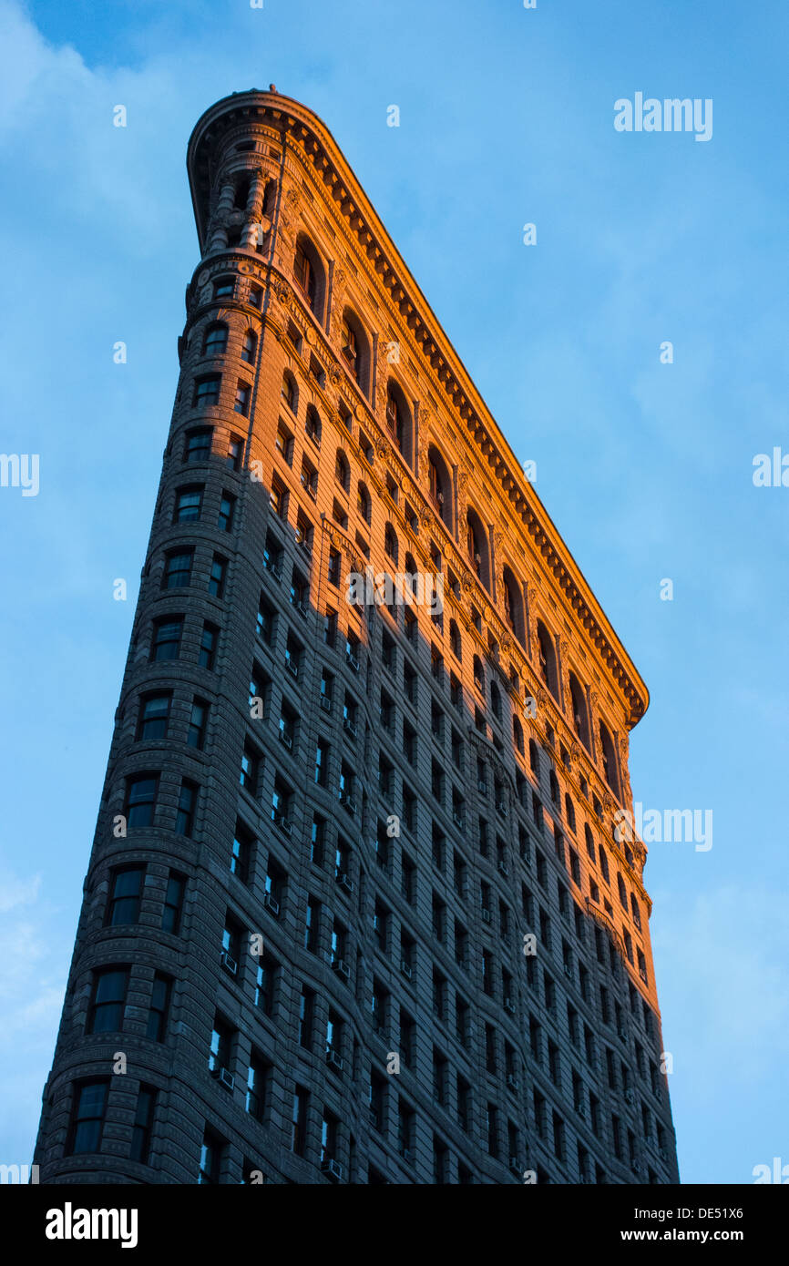 Flat Iron Building Stock Photo - Alamy