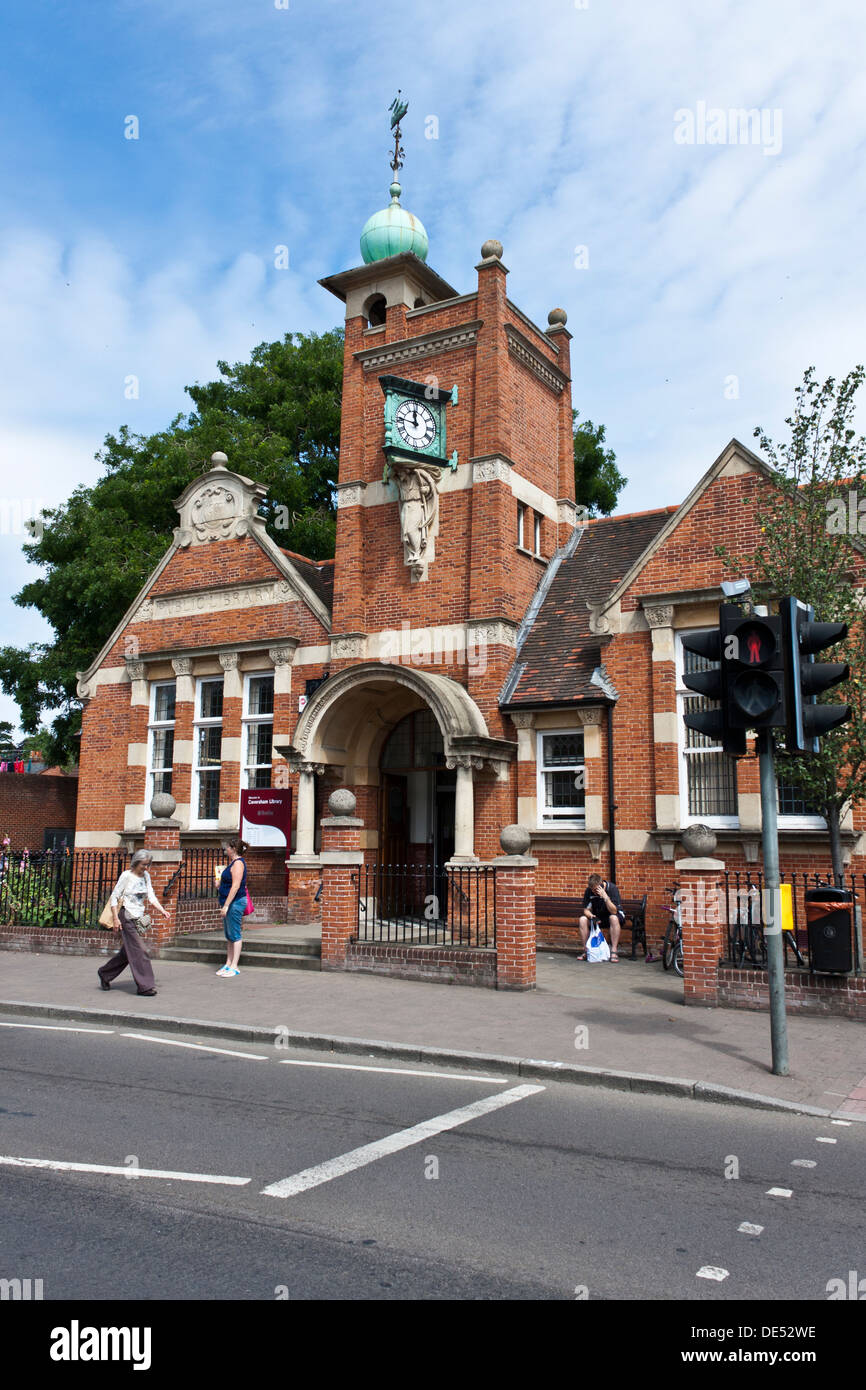 Exterior of Caversham Free Public Library, built 1907, denoted a grade ...
