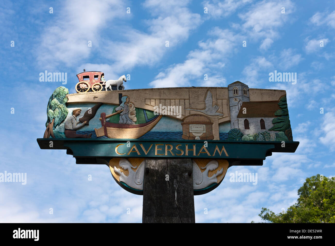 Caversham village hi-res stock photography and images - Alamy