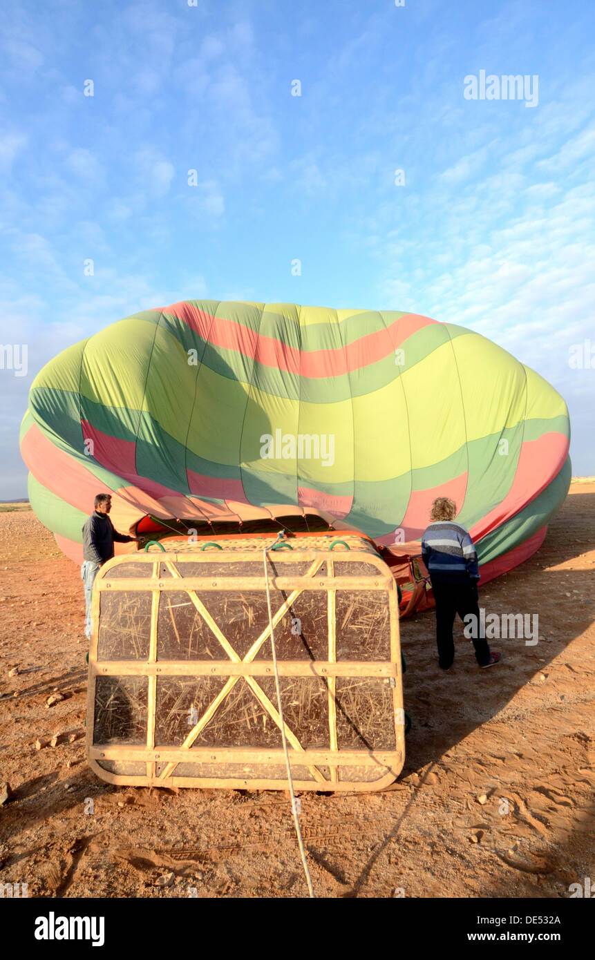 Hot air balloon Marrakech Morocco Stock Photo - Alamy