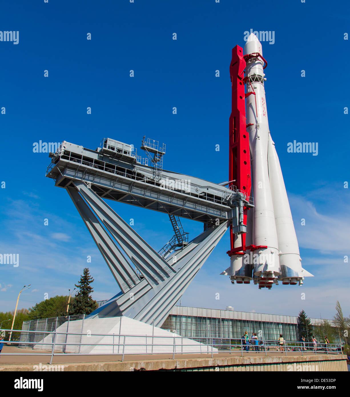 Soviet exhibition of science technology and culture hi-res stock ...