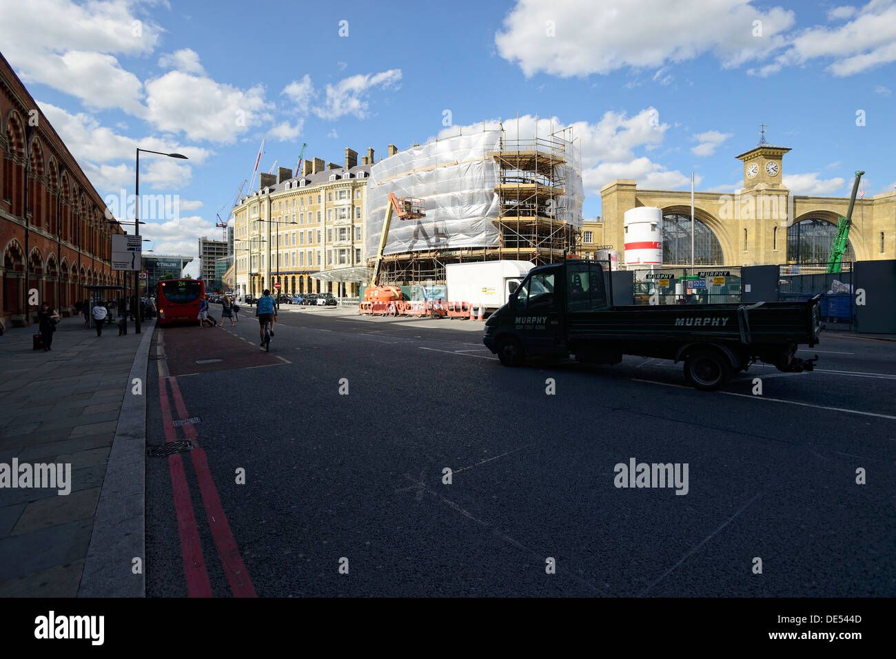 A normal busy day in London, with construction sites spread across the ...