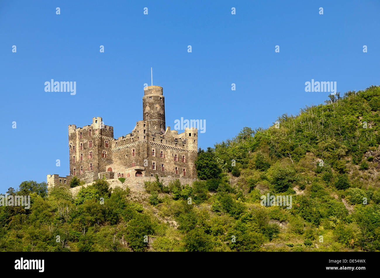 Maus castle burg maus at rhine hi-res stock photography and images - Alamy