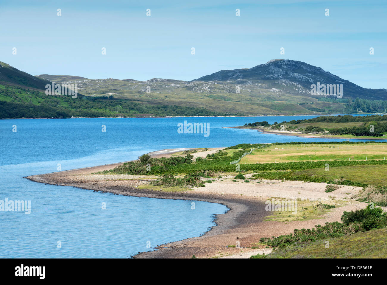 Loch Hope, Northern Highlands, Scotland, United Kingdom Stock Photo - Alamy