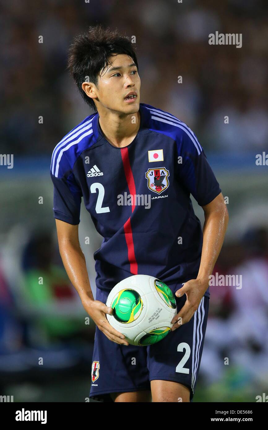 Kanagawa, Japan. 10th Sep, 2013. Atsuto Uchida (JPN) Football / Soccer ...
