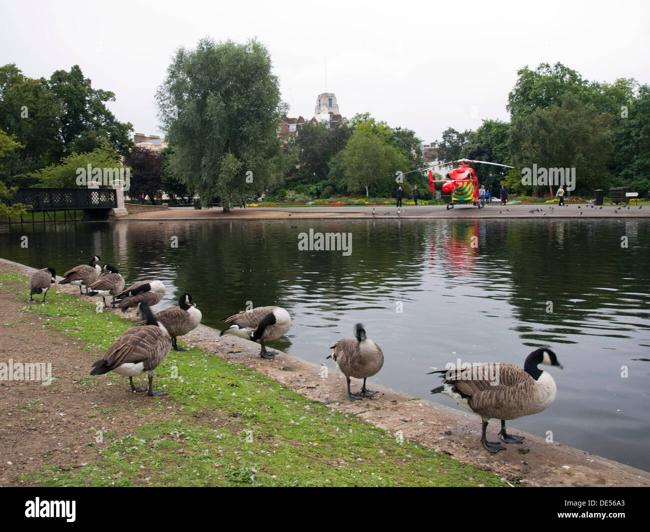 London, UK. 11th Sep, 2013. London's Air Ambulance, also known as ...