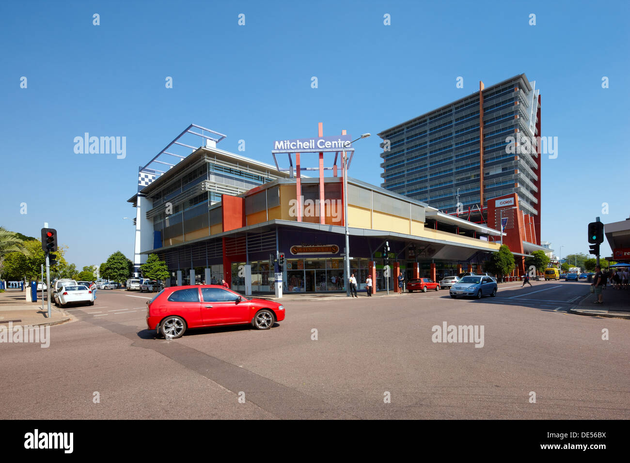 Mitchell Centre, Mitchell Street, Darwin, Australia Stock Photo - Alamy