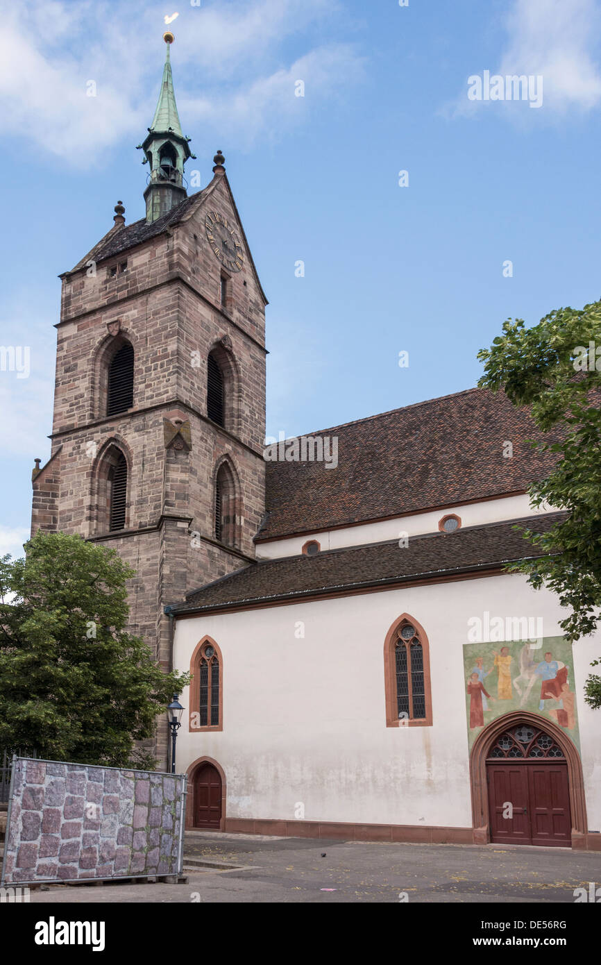 St martins church basel switzerland hi-res stock photography and images ...