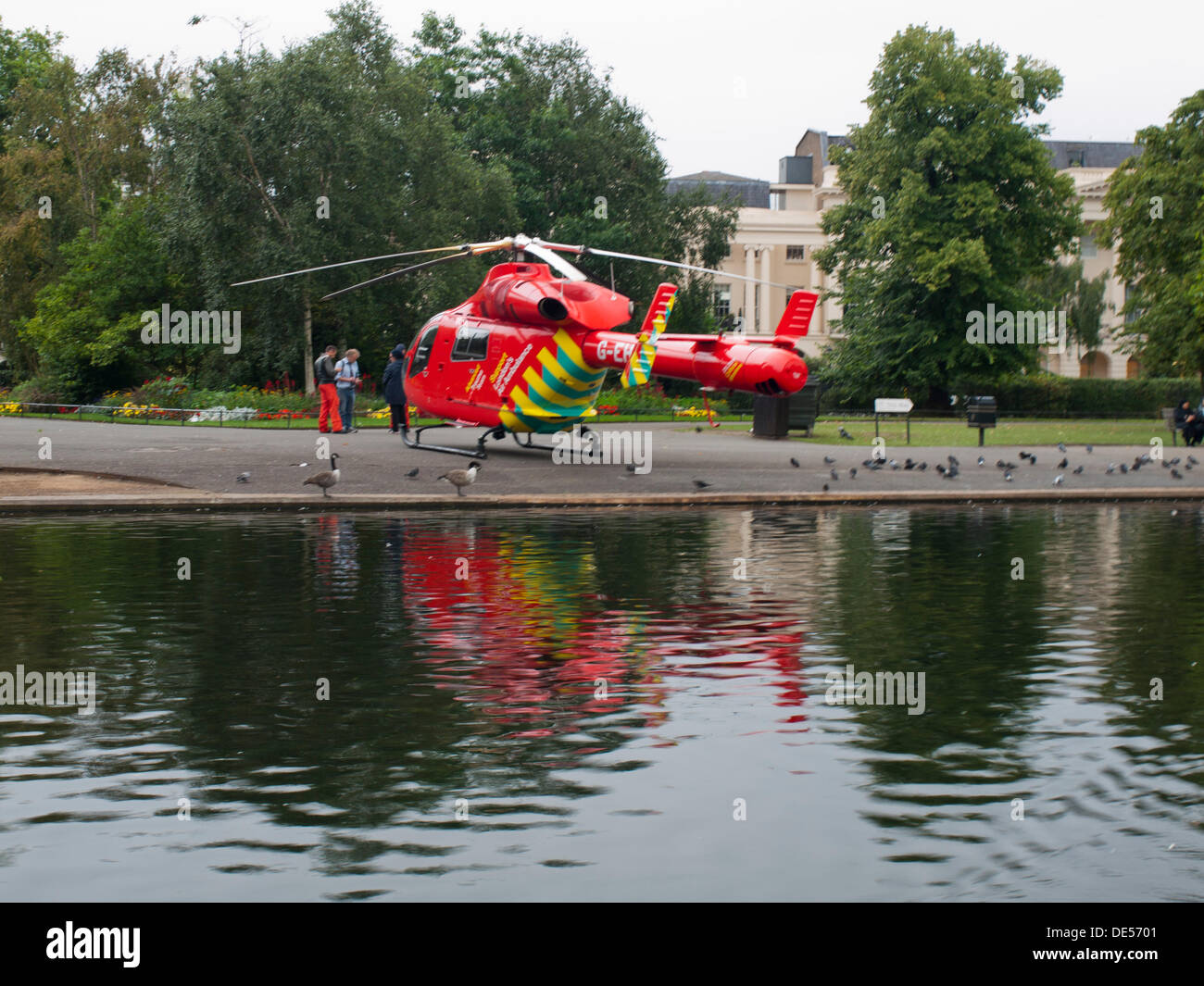 London, UK. 11th Sep, 2013. London's Air Ambulance, also known as ...