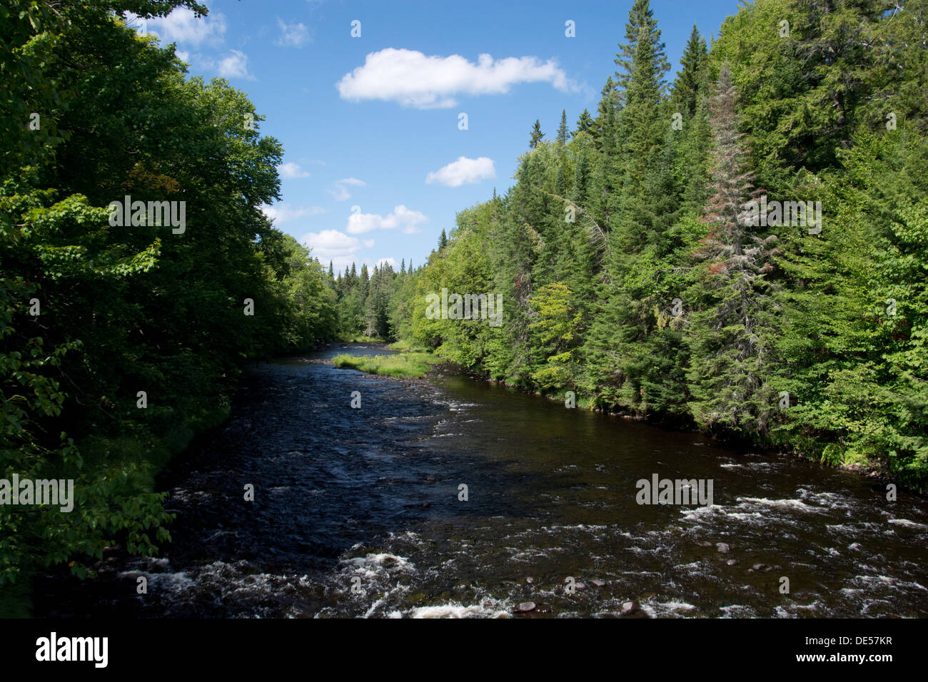 A view of the Diable River, Mont Tremblant Park Stock Photo - Alamy