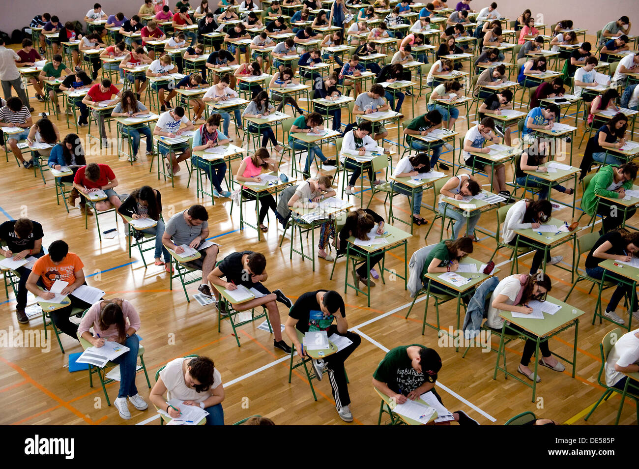 Exam taker hi-res stock photography and images - Alamy