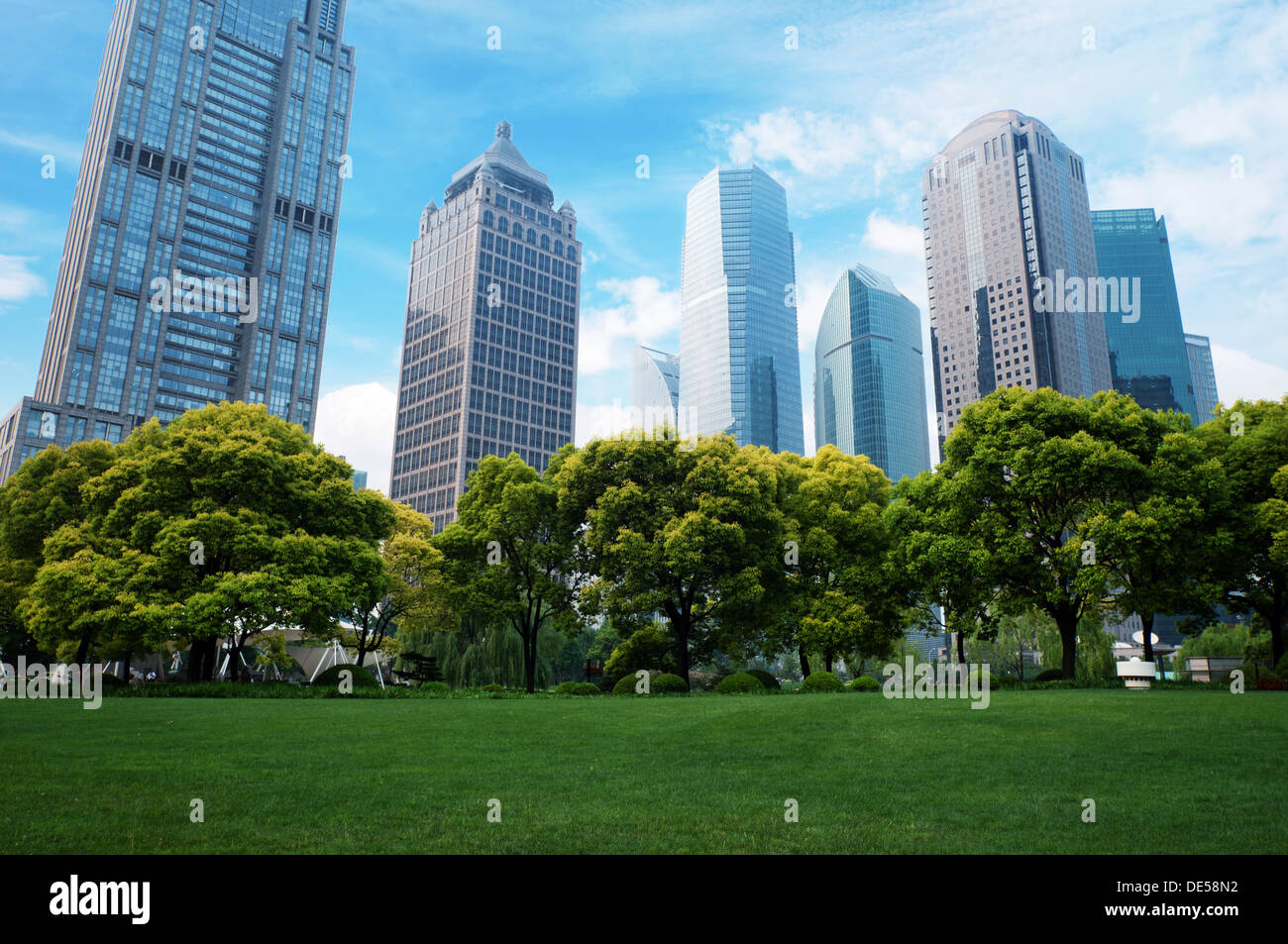 modern building with cloud Stock Photo - Alamy