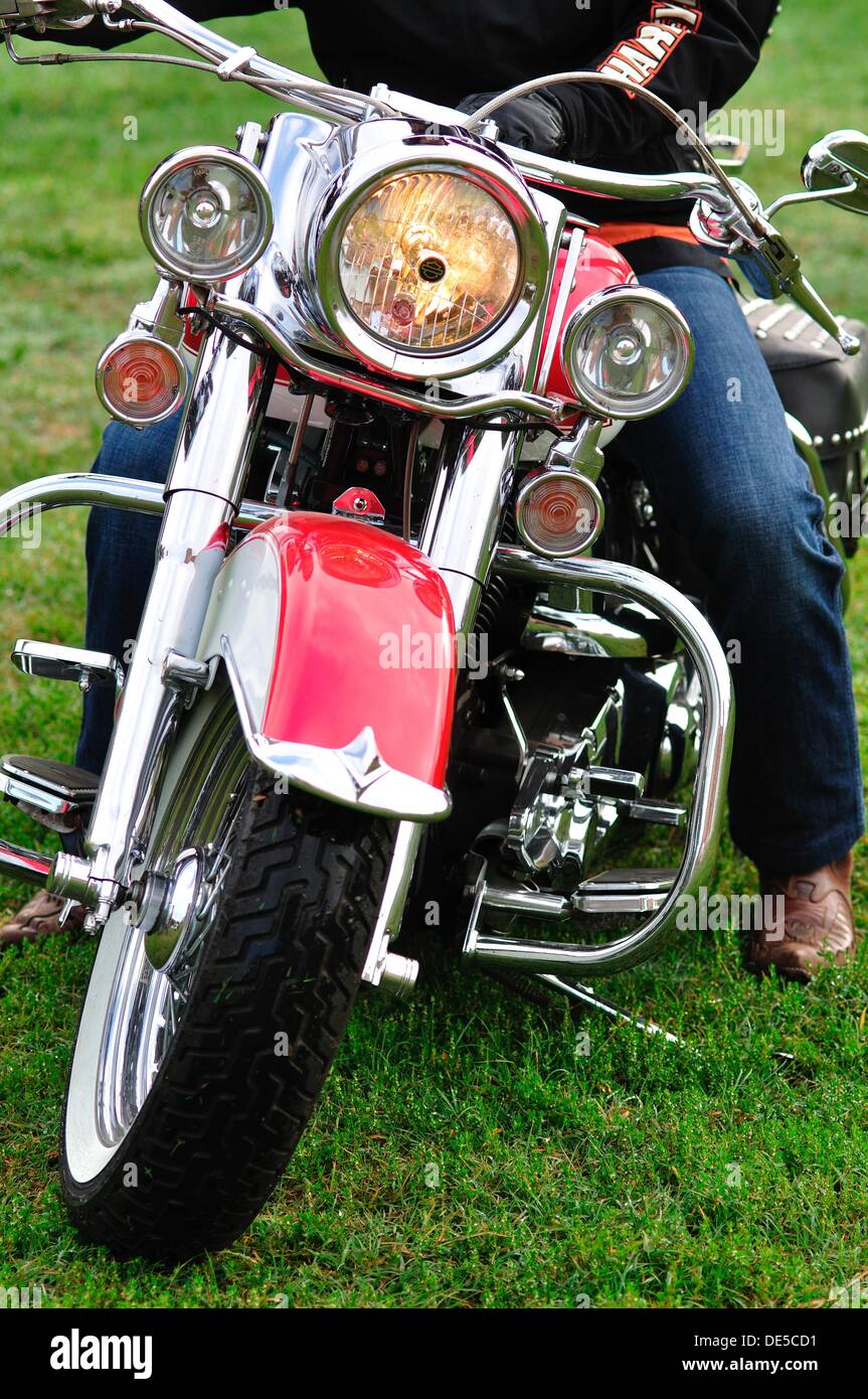 Harley motor cycle hi-res stock photography and images - Alamy