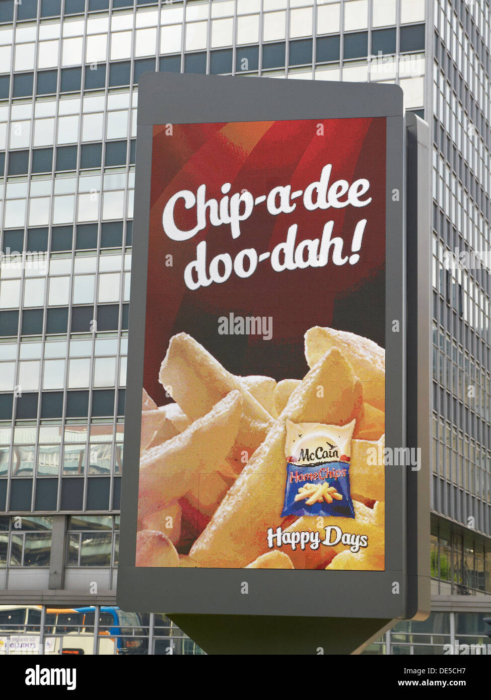 Mccain ad on billboard in hi-res stock photography and images - Alamy