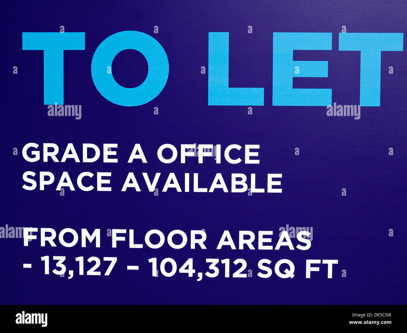 To let sign UK Stock Photo - Alamy