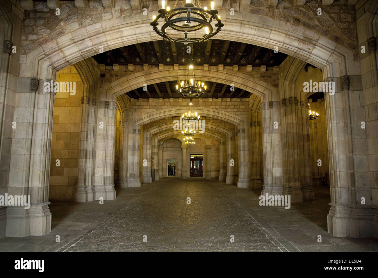 Ajuntament barcelona interior hi-res stock photography and images - Alamy