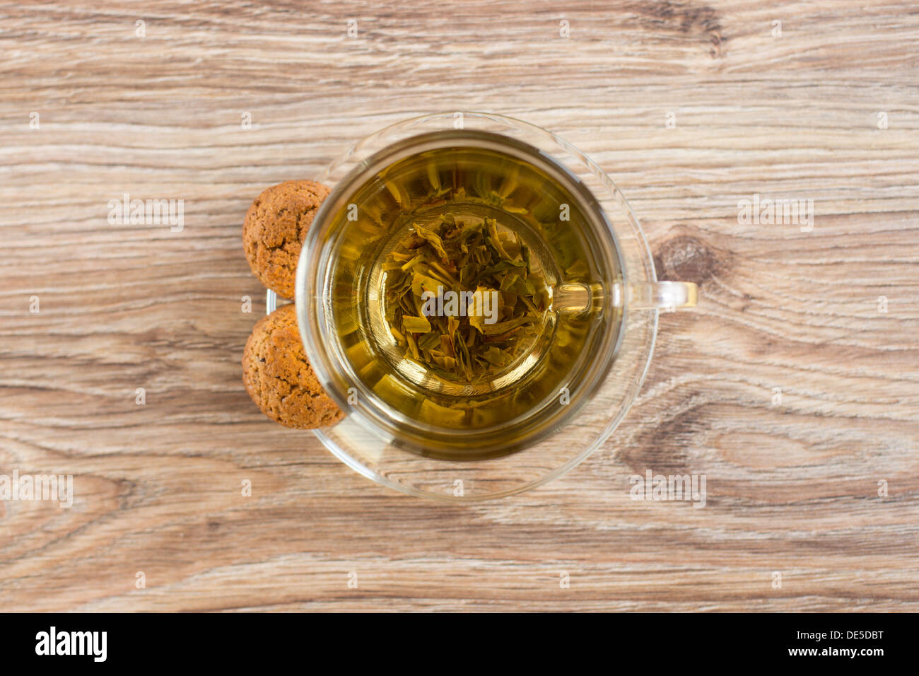 Tea cup organic leaf hi-res stock photography and images - Alamy