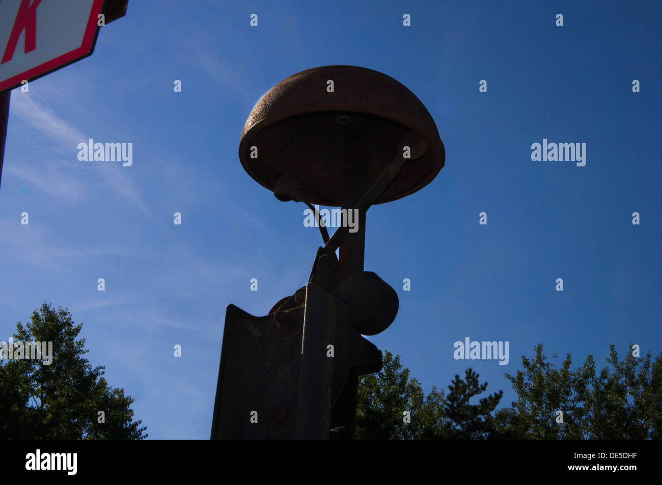 road, railway, level crossing, cross-roads Stock Photo - Alamy