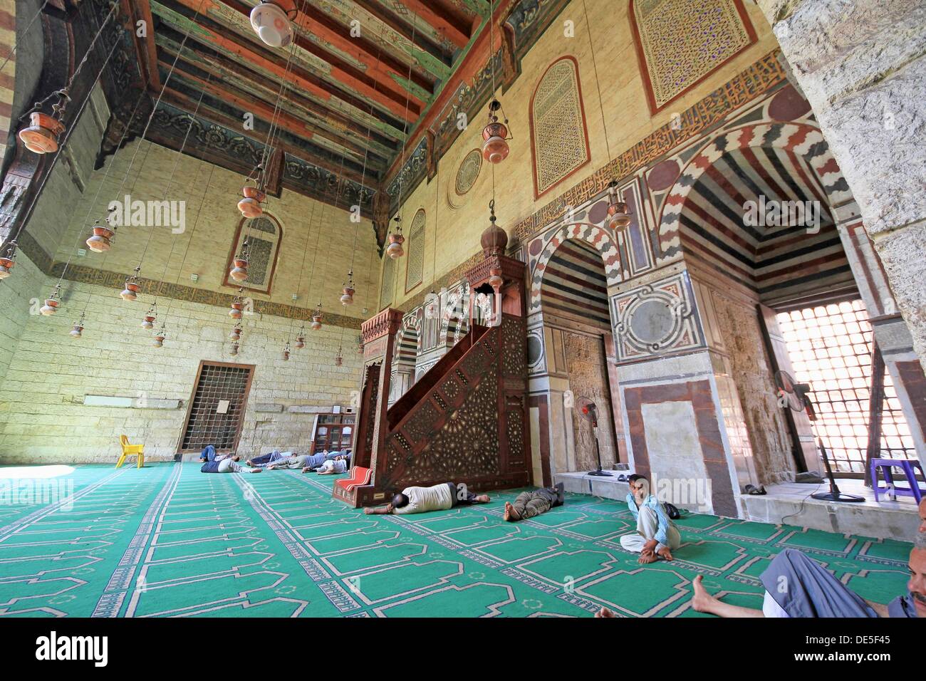 Al Ashraf Barsbay mosque, Cairo, Egypt Stock Photo - Alamy