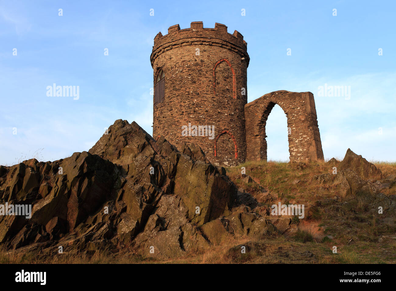 The Old John Tower, Bradgate Park, Leicestershire, England; Britain; UK ...