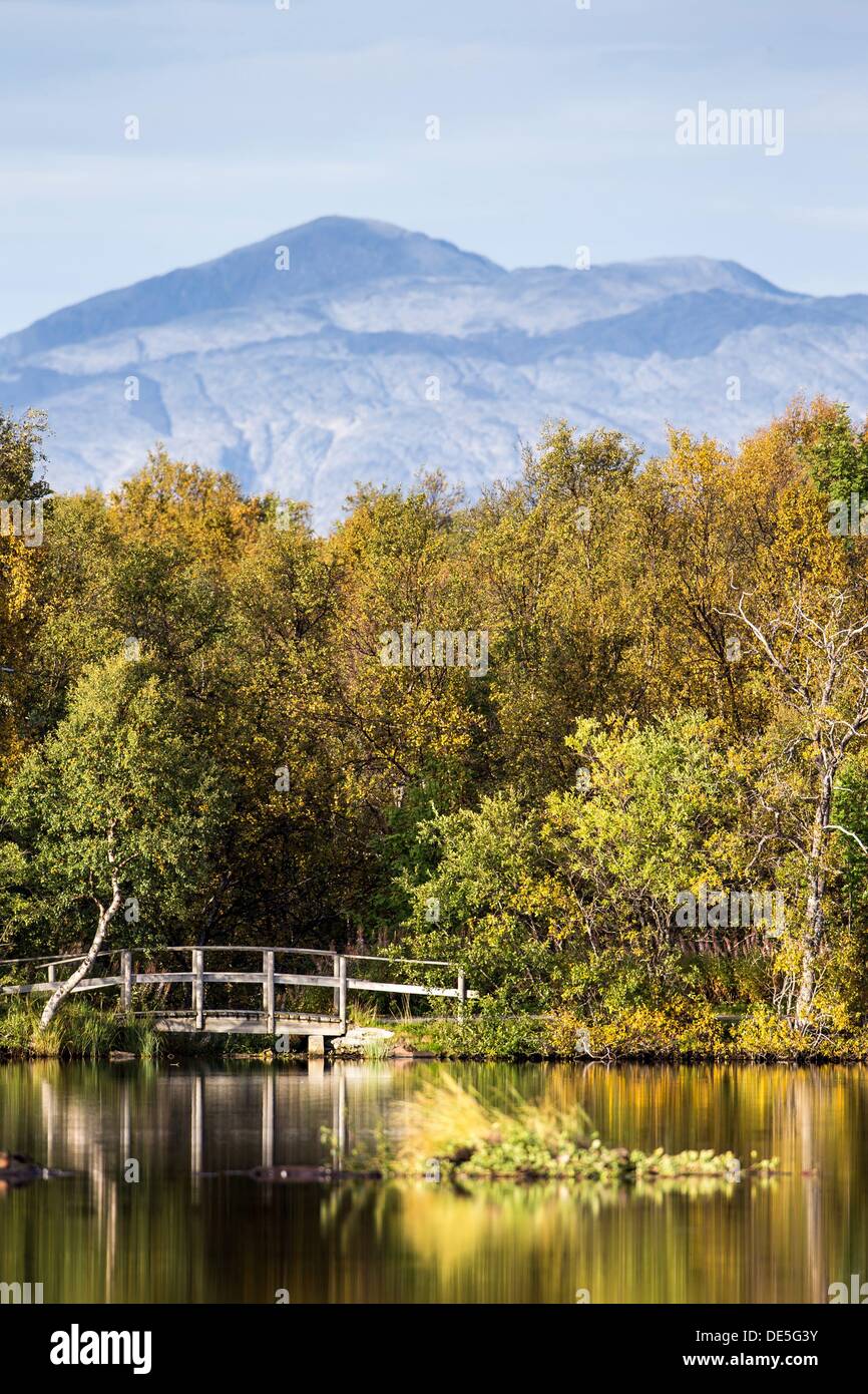 autumn at lake Prestvannet Stock Photo - Alamy