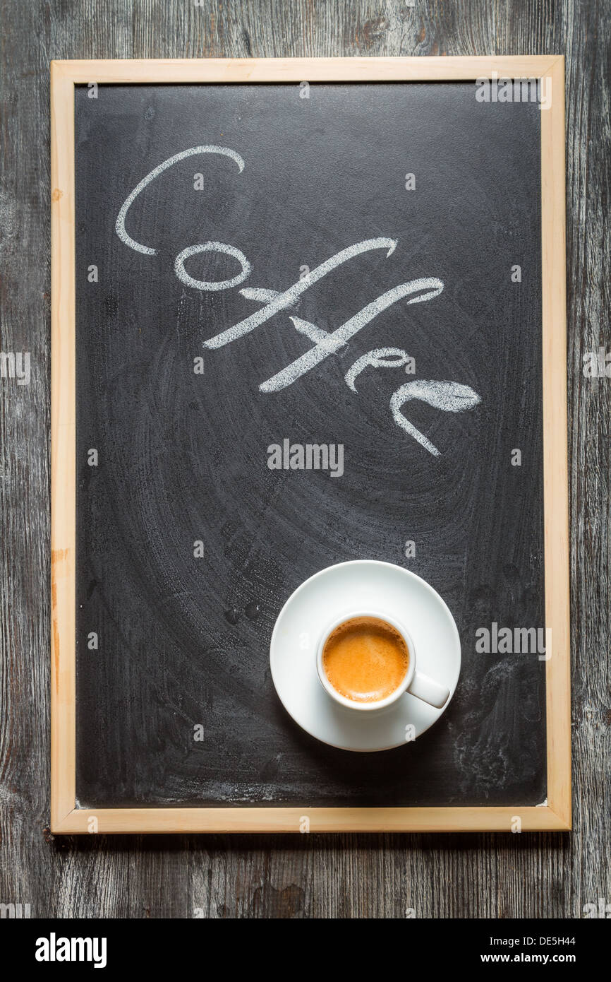 Coffee blackboard hi-res stock photography and images - Alamy