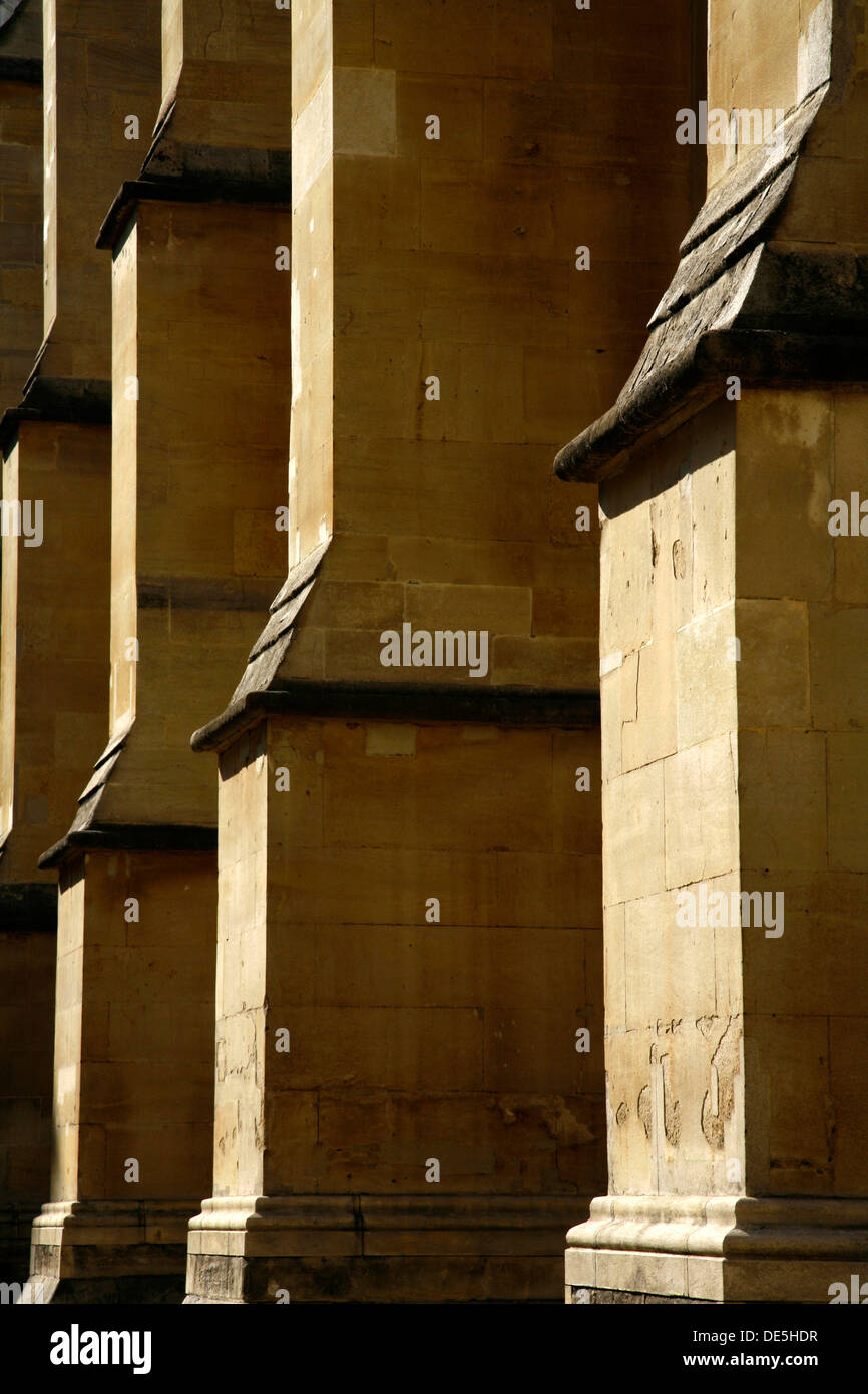 Buttresses of Temple Church, Inner Temple, Inns of Court, London, UK ...