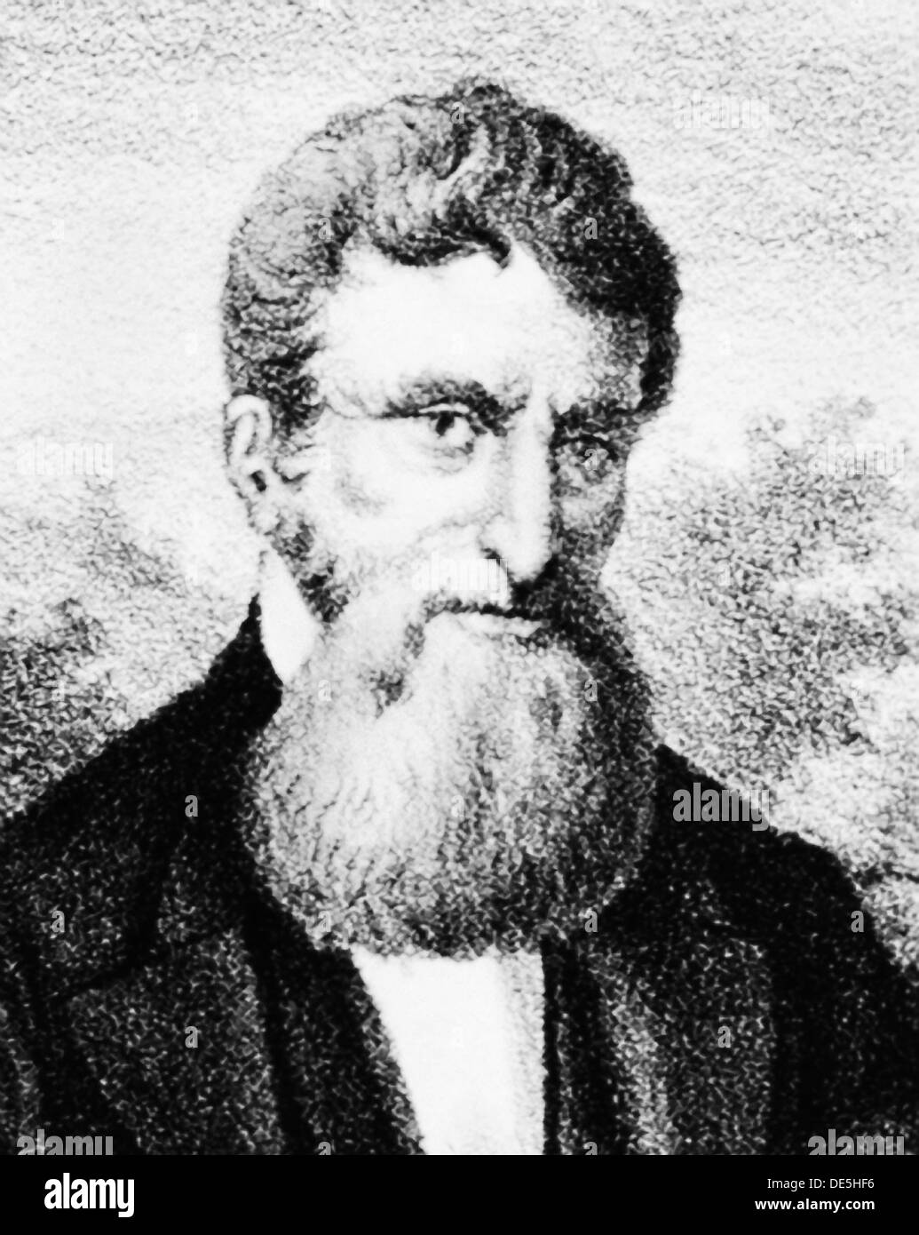 Vintage portrait of John Brown Stock Photo - Alamy