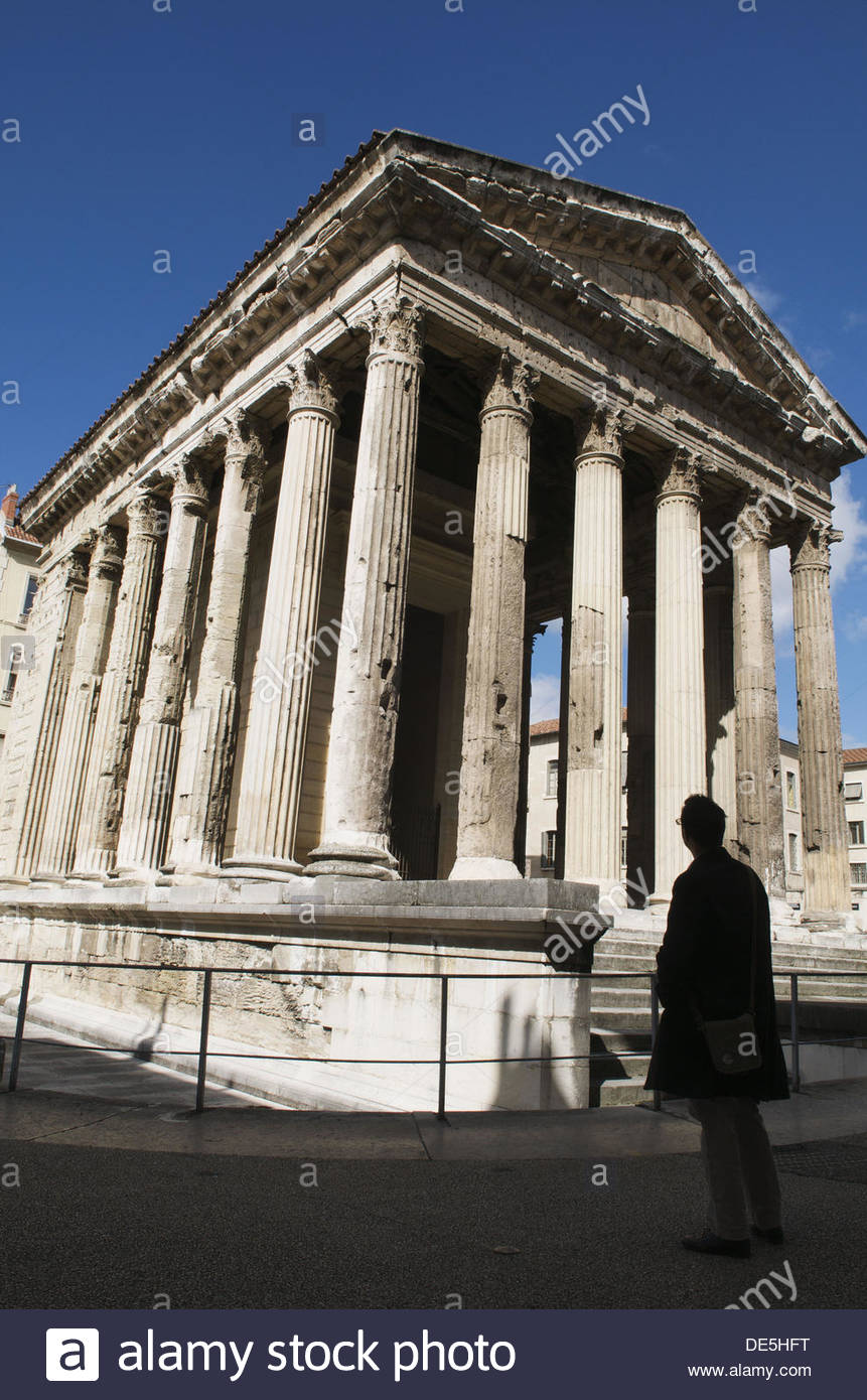 Vienne Temple France Stock Photos & Vienne Temple France Stock Images ...