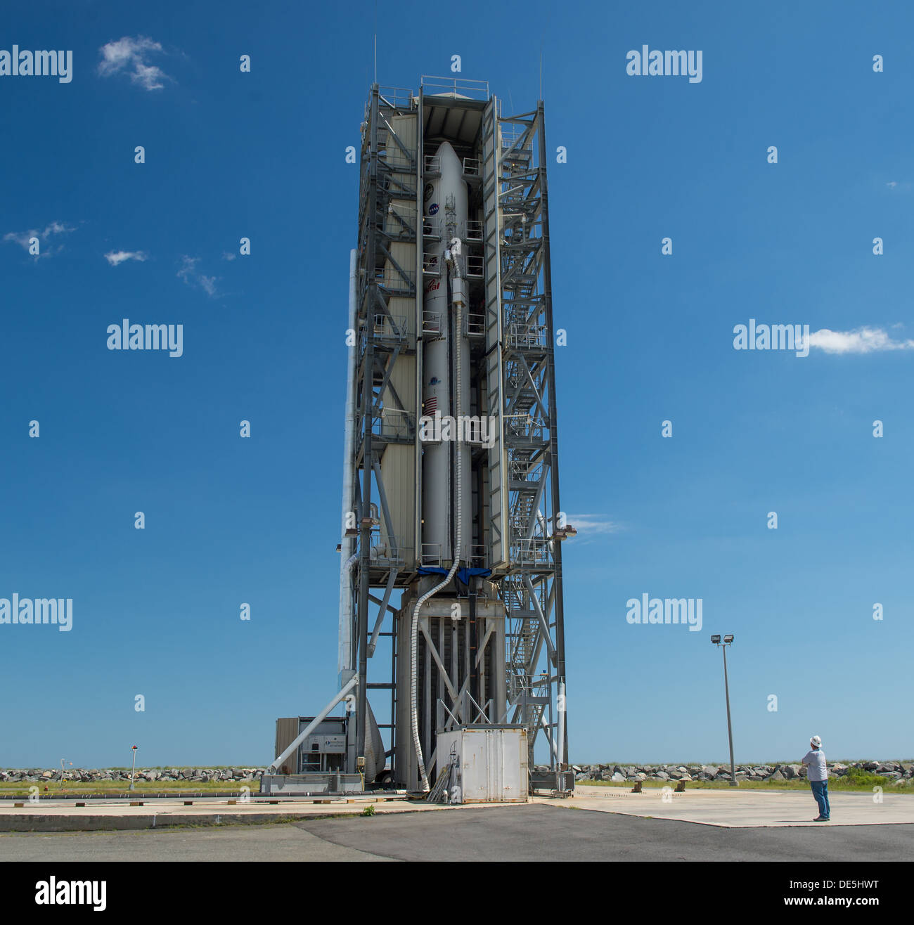 LADEE/Minotaur V Rocket (201309060001HQ Stock Photo - Alamy