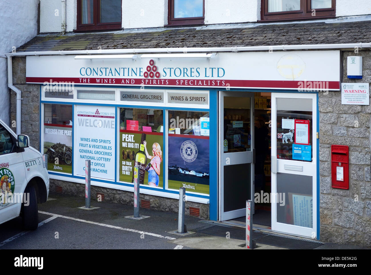 Constantine Stores, Constantine, Cornwall, UK Stock Photo - Alamy