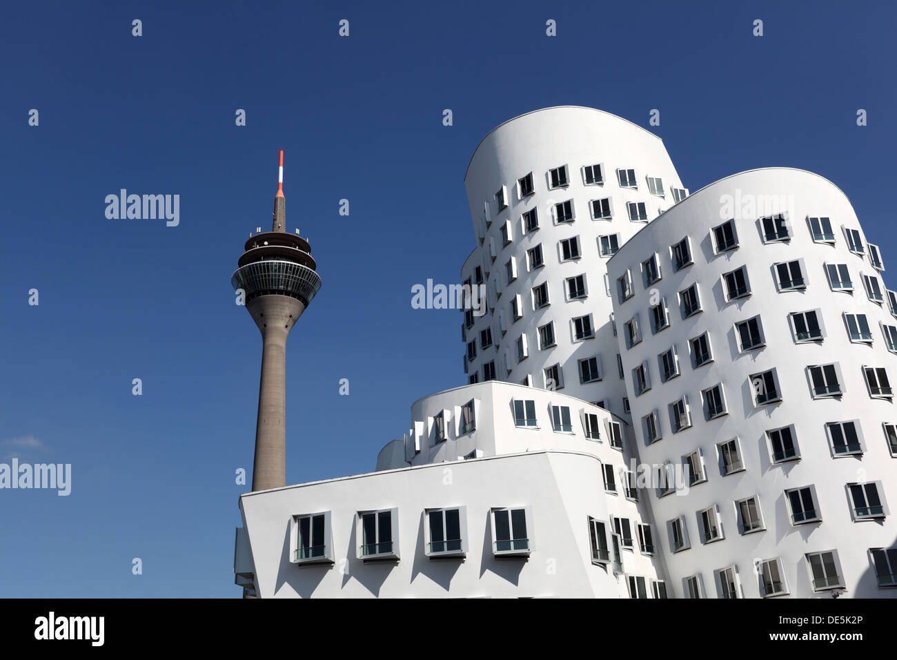 Futuristic building in Dusseldorf, Germany Stock Photo - Alamy
