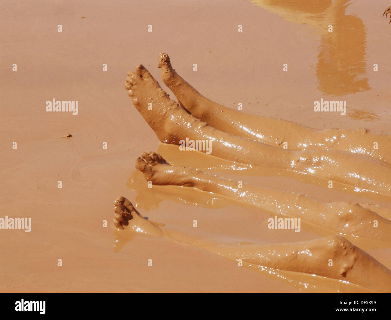 Legs covered mud hi-res stock photography and images - Alamy