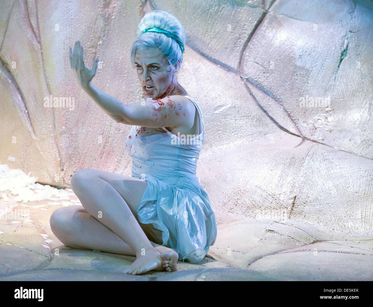 Berlin, Germany. 11th Sep, 2013. Actress Nicole Chevalier (Titania ...