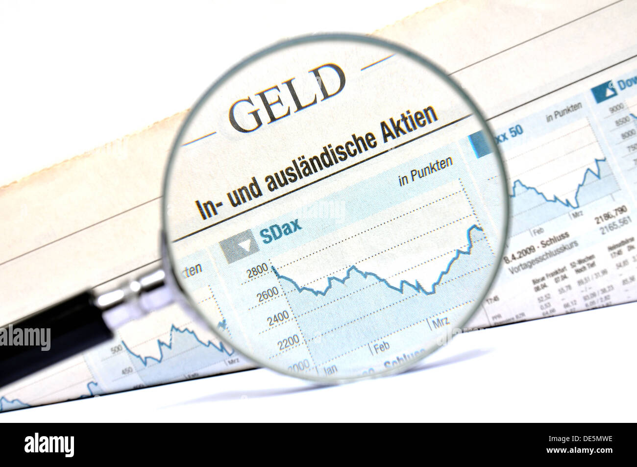 Stock market charts hi-res stock photography and images - Alamy