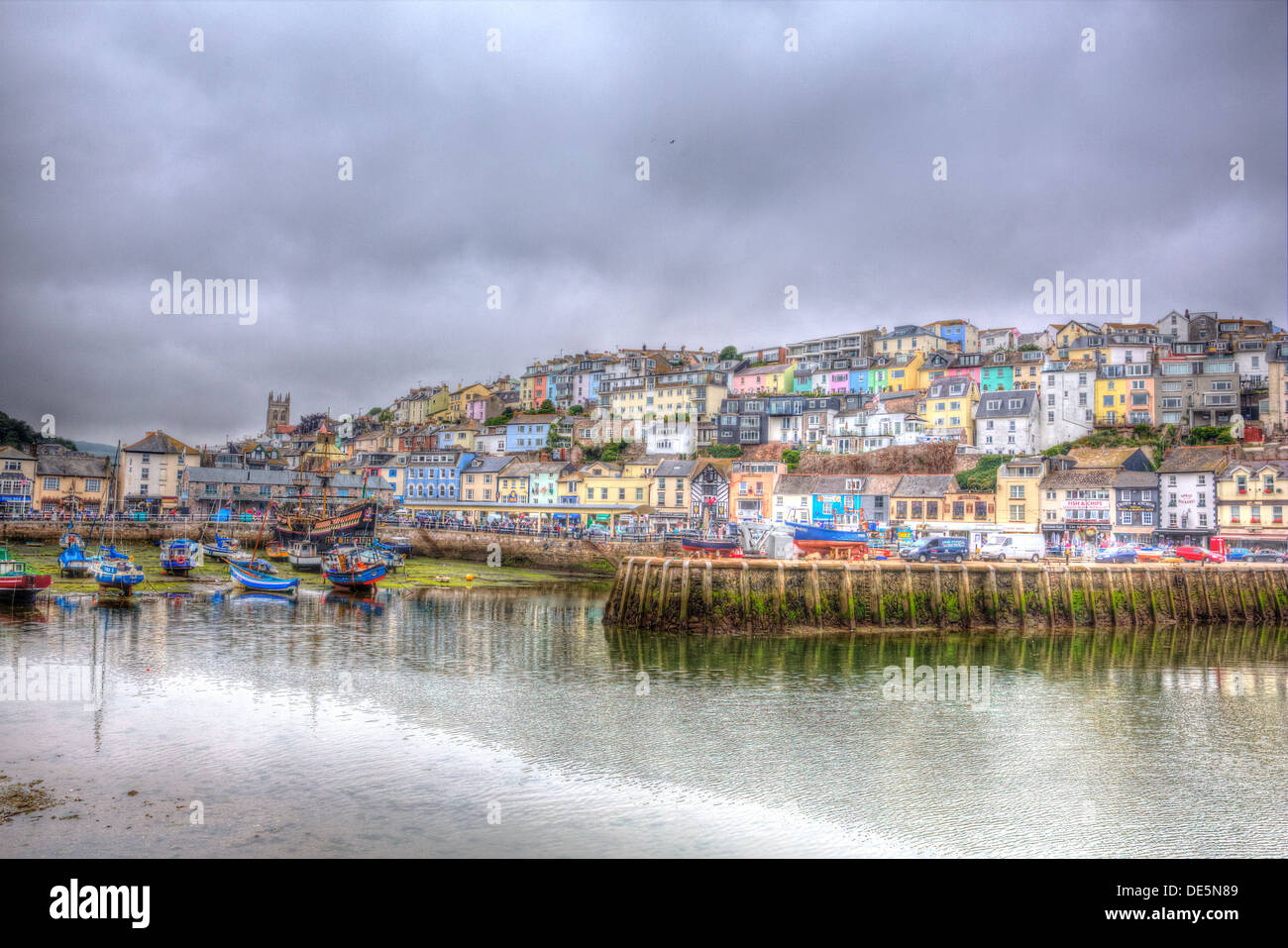 Brixham trawler anchor hi-res stock photography and images - Alamy